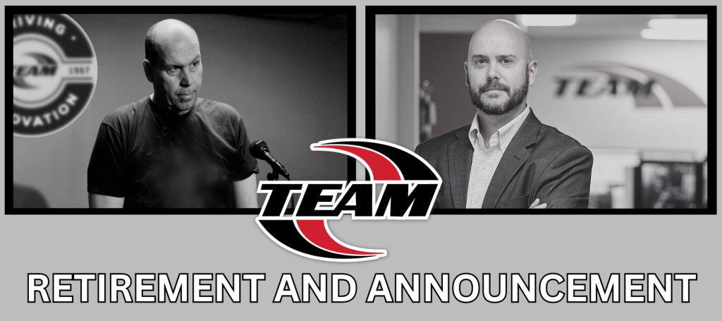 TEAM CEO Announcement - TEAM Industries